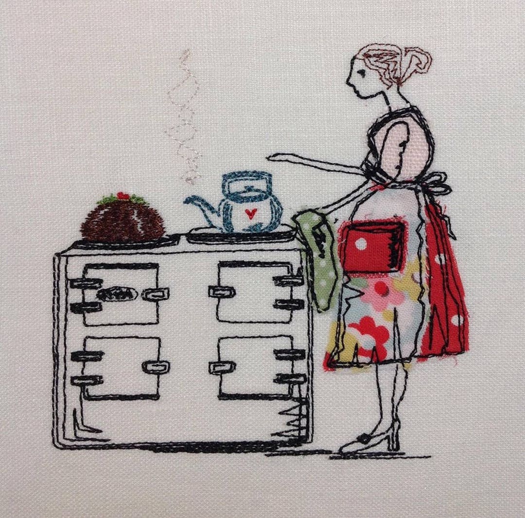 Raw Edge Applique Embroidery Machine Design Pattern Digital File ...