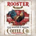 Vintage Rustic Rooster Coffee DIY Sign Farmhouse Kitchen Wall Art ...