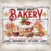 Vintage Christmas Bakery DIY Sign Farmhouse Kitchen Christmas Home ...