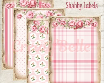 Shabby Chic Tags | Etsy