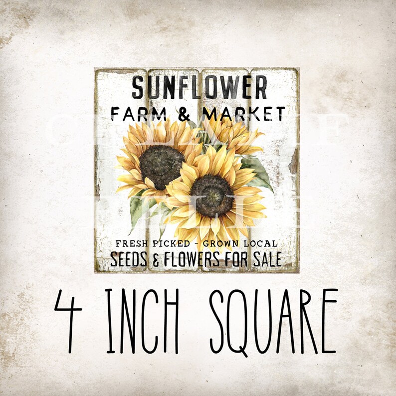 Sunflower Farm & Market Rustic Shiplap Wood Sign Farmhouse - Etsy