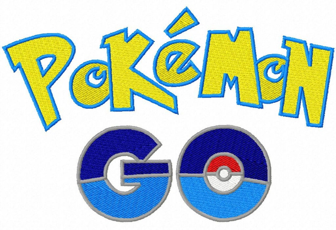 209 Pokemon GO Embroidery Designs and Fonts - Etsy