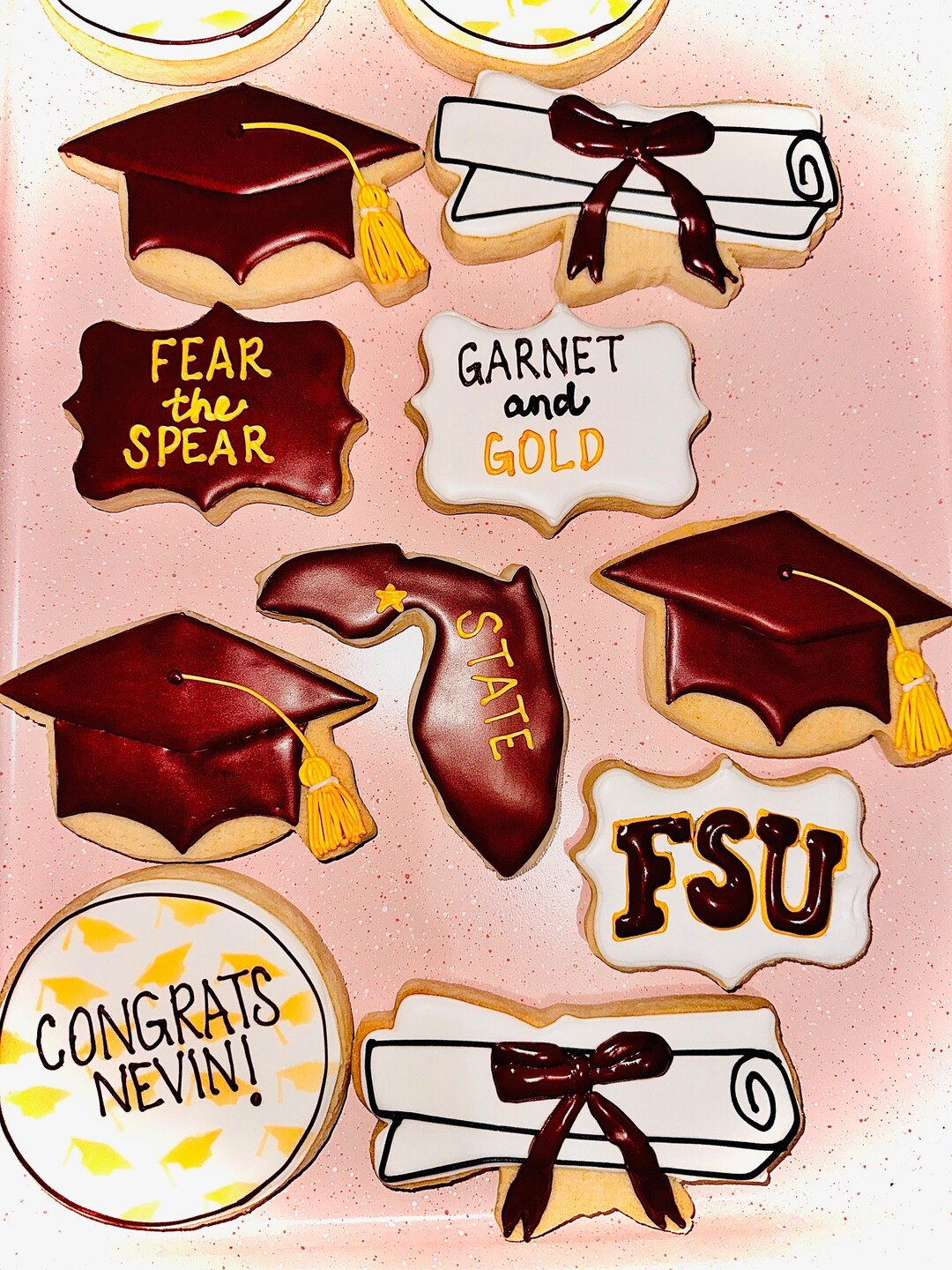 Graduation Sugar Cookies-customizable - Etsy