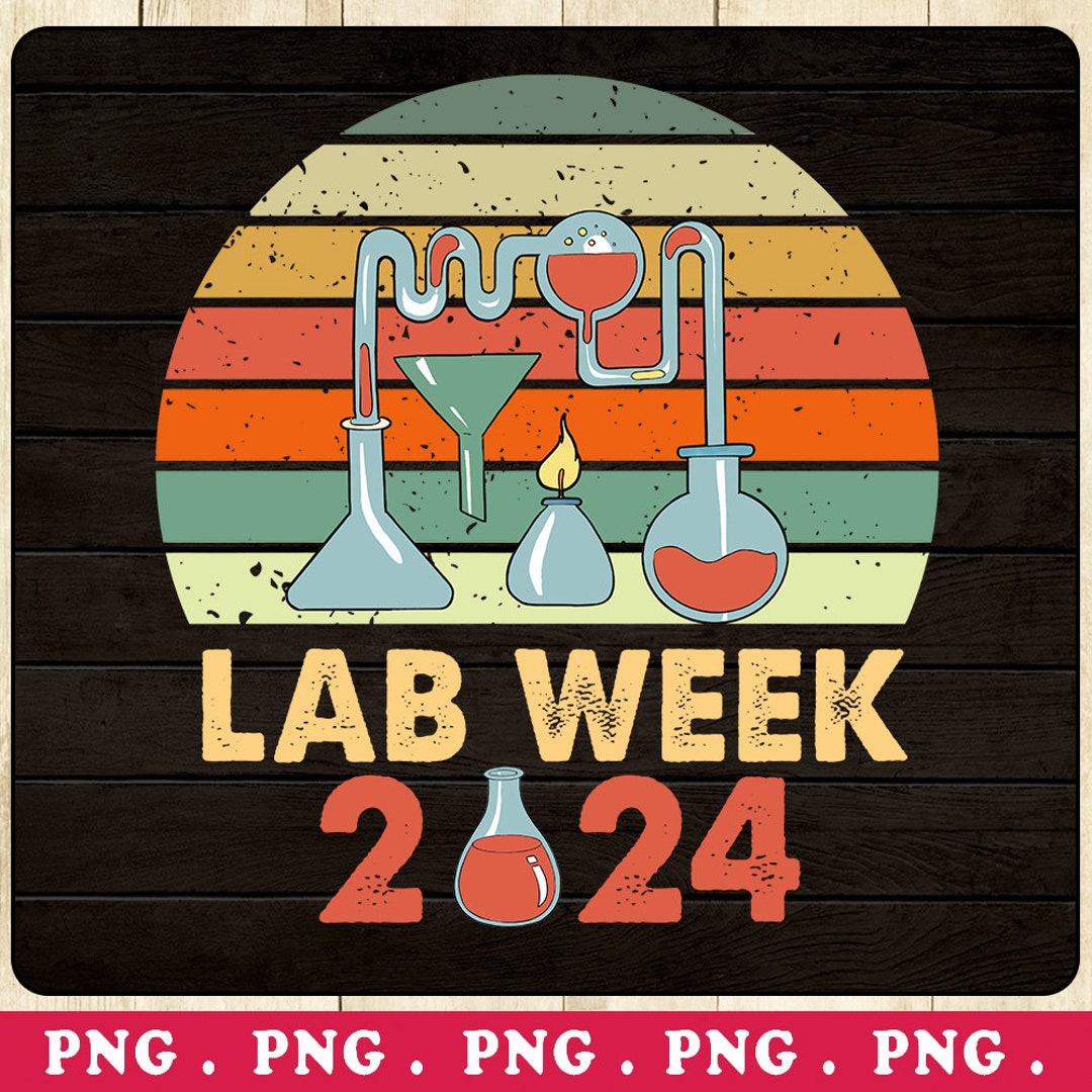 Retro Lab Week 2024 Png, Lab Tech Png, Labortechniker Png ...