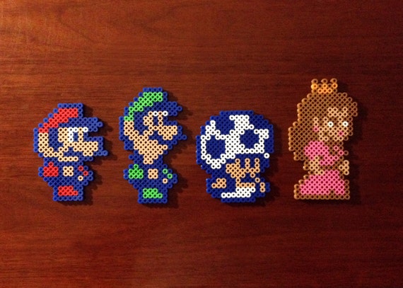 8 Bit Super Mario Characters