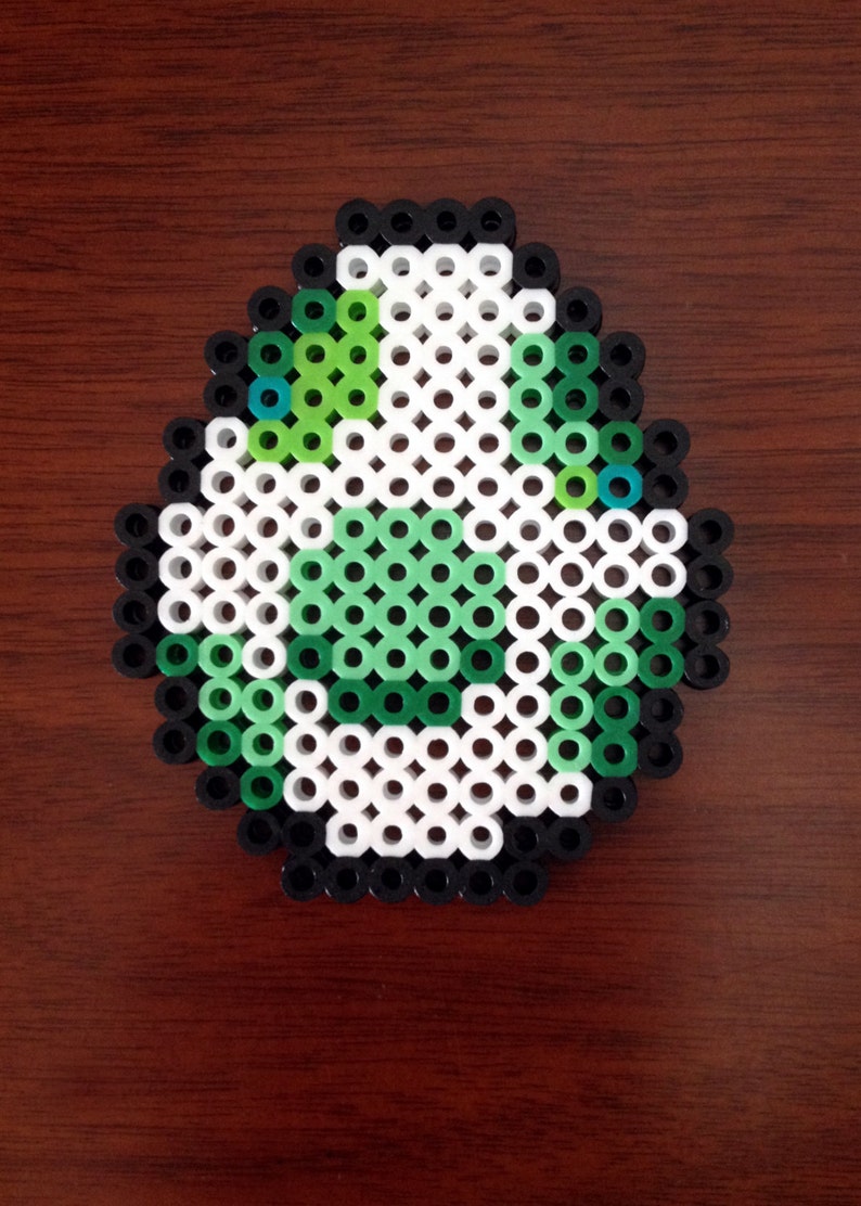 Super Mario World Inspired 8 Bit Perler Set Yoshi | Etsy