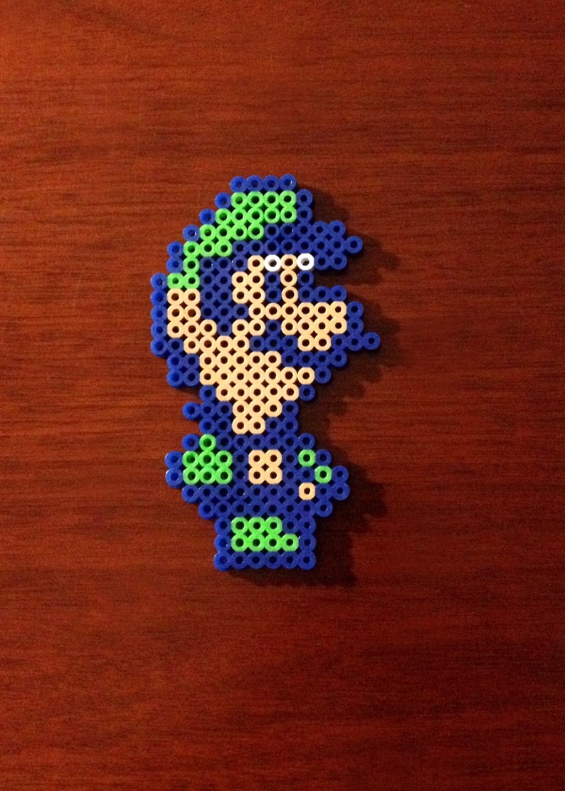 Little Super Mario Brothers 2 Inspired 8 Bit Perler Characters - Etsy 日本
