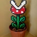 8 Bit Potted Plant Collection - Red Piranha Plant - Etsy
