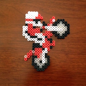 Excite Bike Inspired 8 Bit Perler Character - Etsy