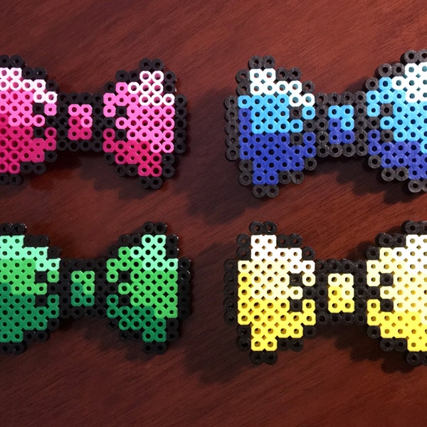 8 Bit Hair Bow - Etsy