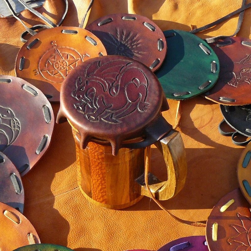 Leather Tankard - Etsy