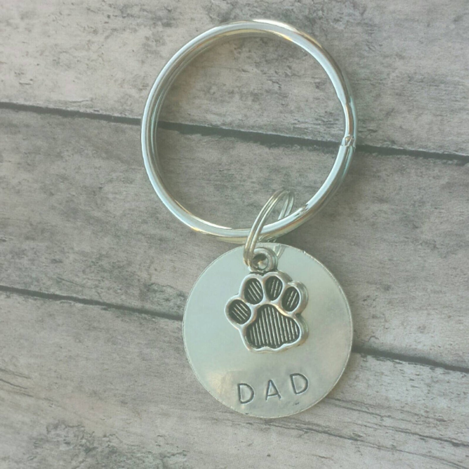 Pet Gift Dog Dad Keychain Dog Dad Gift Cat Dad Dog Mom - Etsy
