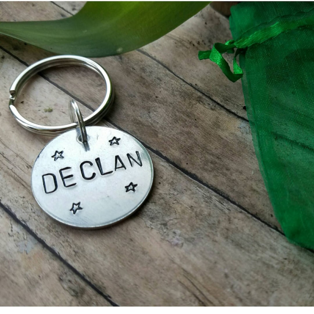 Luggage Tag, Backpack Charm, Zipper Pull Charm, Personalized, Hand ...