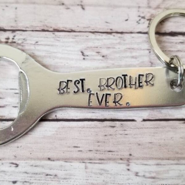 Brother Keychain - Etsy