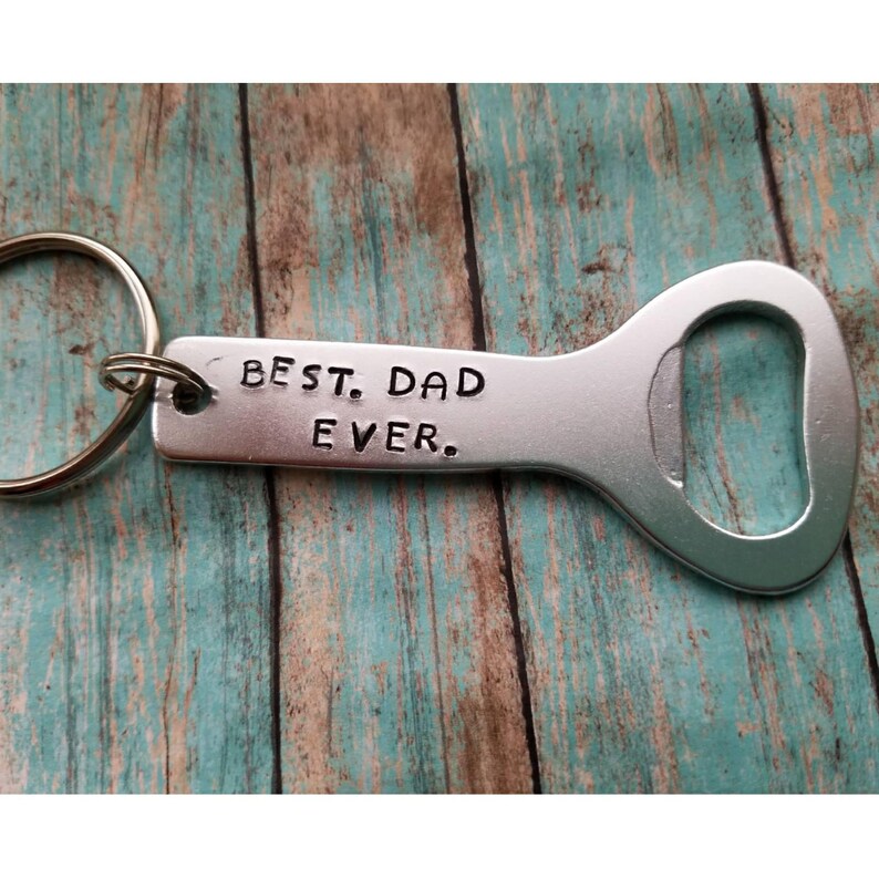 Dad keychain dad gift for him gift for father custom bottle | Etsy