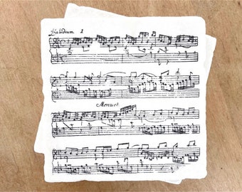 Sheet Music Coasters - Etsy