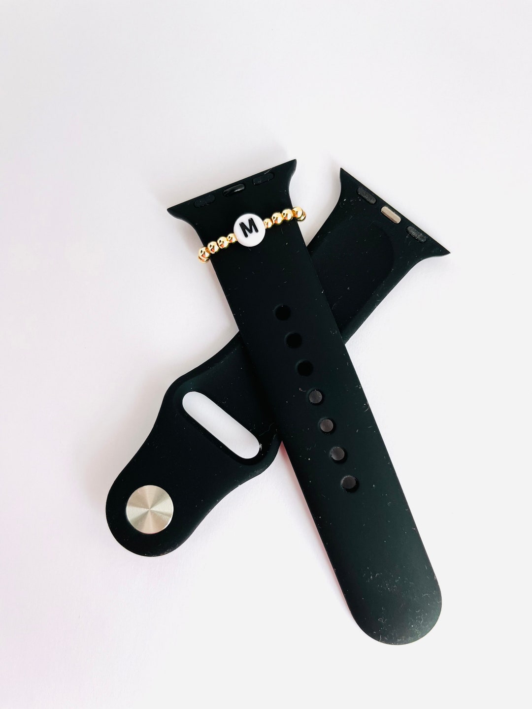 Personalized Smart Watch Band Charms, Stackable Watch Bling, Watch Band ...