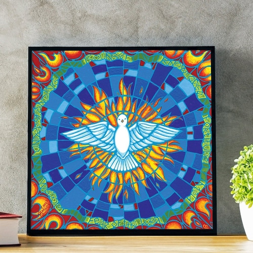 Freedom Holy Spirit Confirmation Catholic Art Christian - Etsy