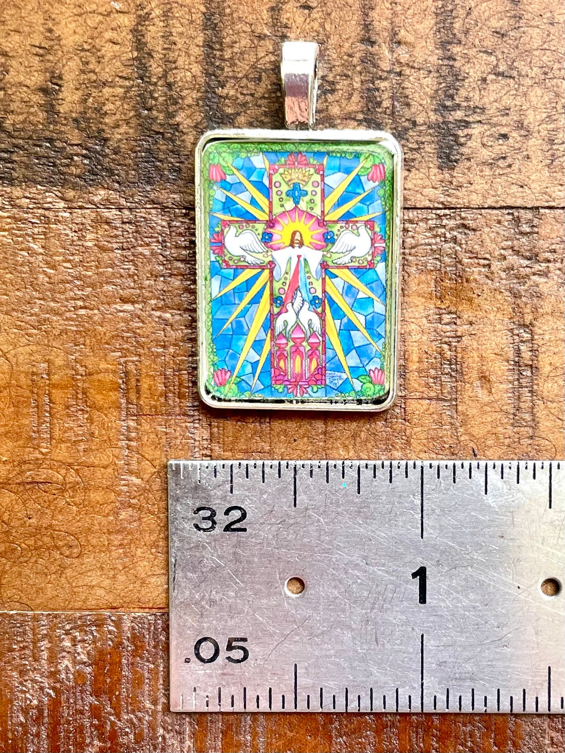 Jesus, I Trust in You Charm, Divine Mercy, Catholic Necklace, Unique ...