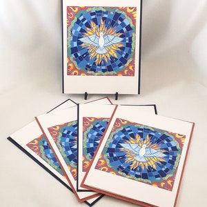Gifts of Holy Spirit Original Art, Christian Catholic Greeting Card ...
