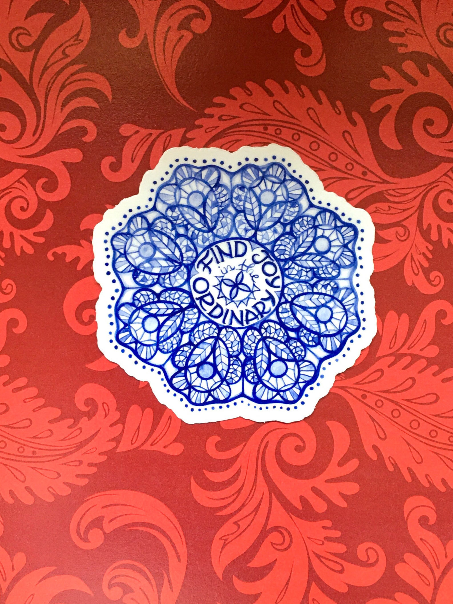 Find Joy in the Ordinary Sticker Christian Catholic Art - Etsy