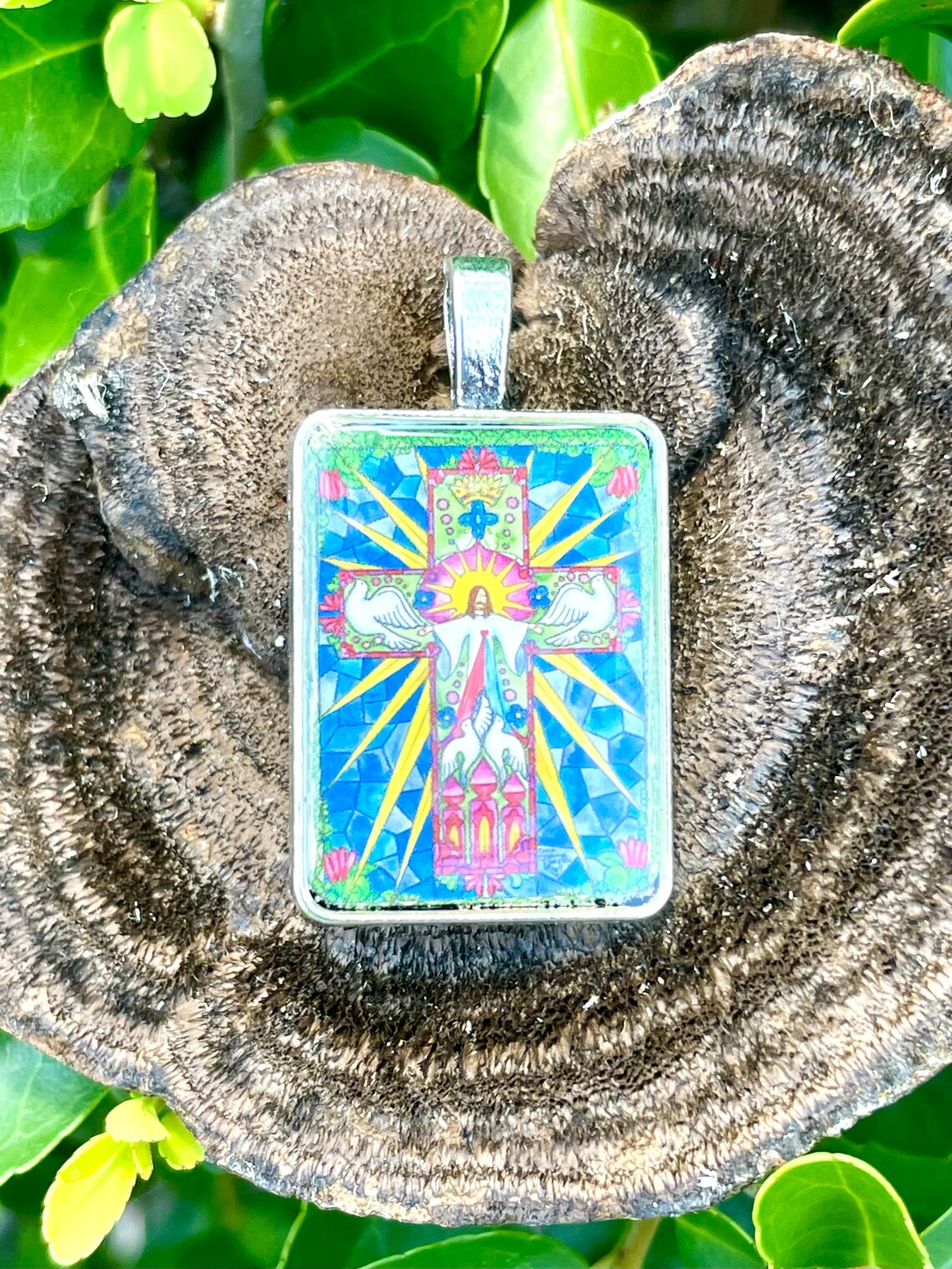 Jesus, I Trust in You Charm, Divine Mercy, Catholic Necklace, Unique ...