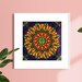 Peace Be With You Holy Spirit Cross Mandala Original Art Print ...