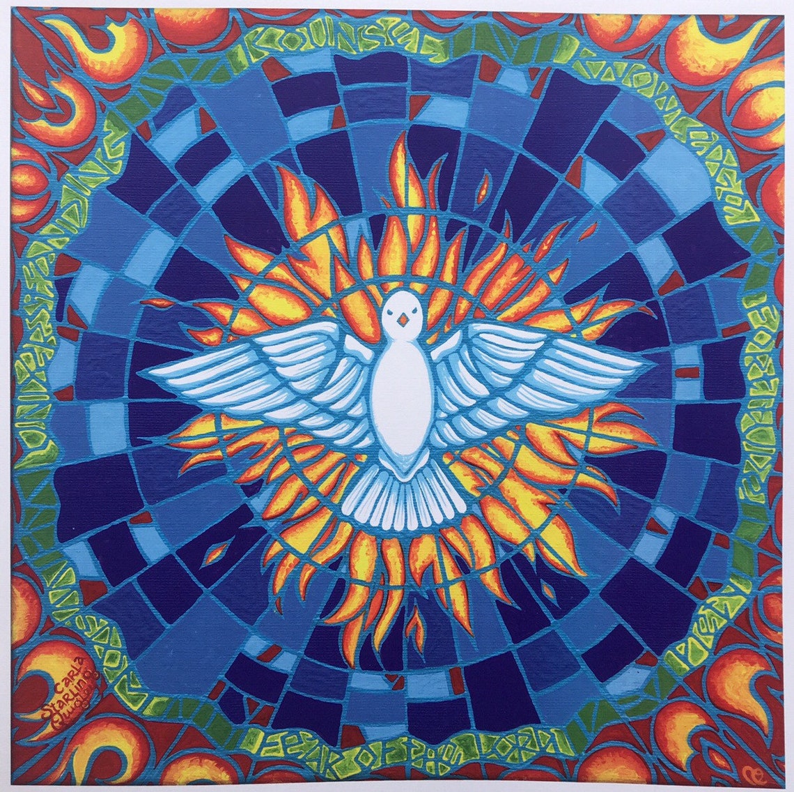 Gifts of the Holy Spirit Original Art Print Confirmation - Etsy