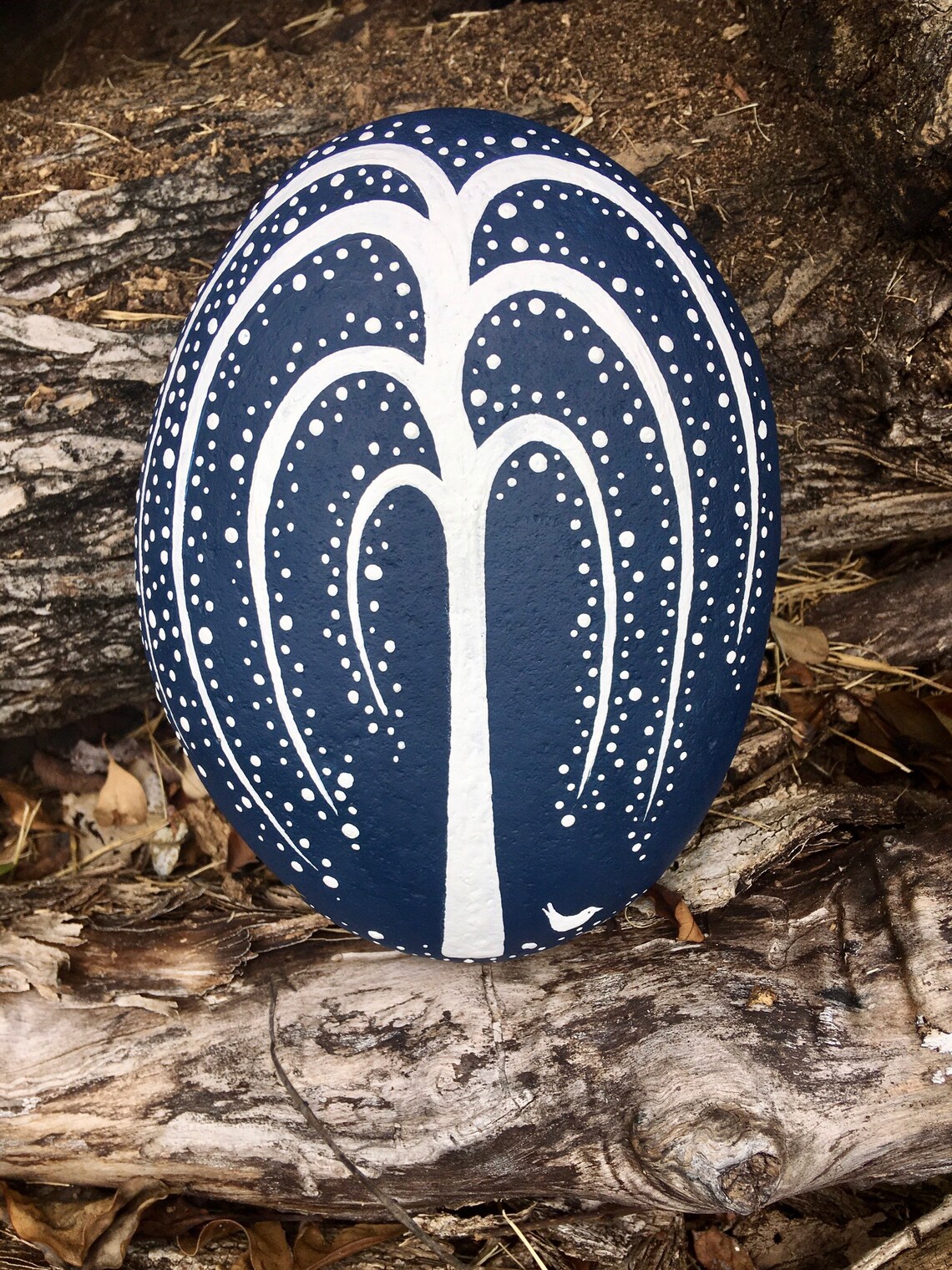 Tree of Life Willow Tree Holy Spirit Painted Rocks Prayer | Etsy