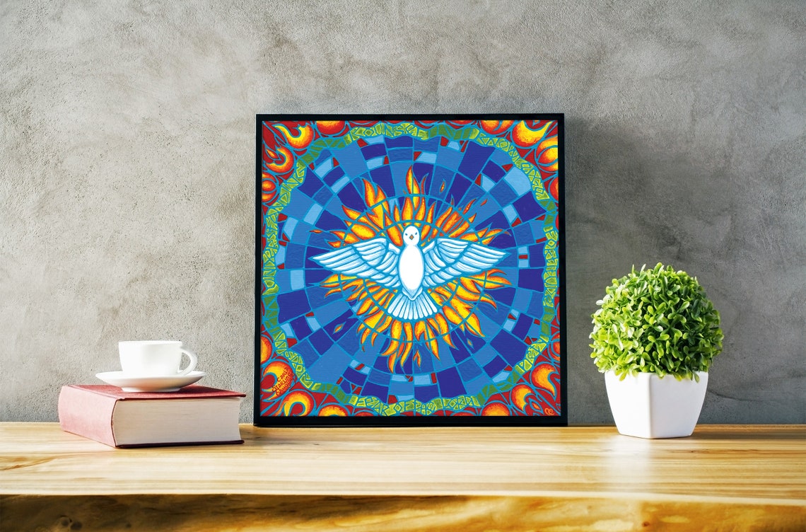 Gifts of the Holy Spirit Original Art Print Confirmation - Etsy
