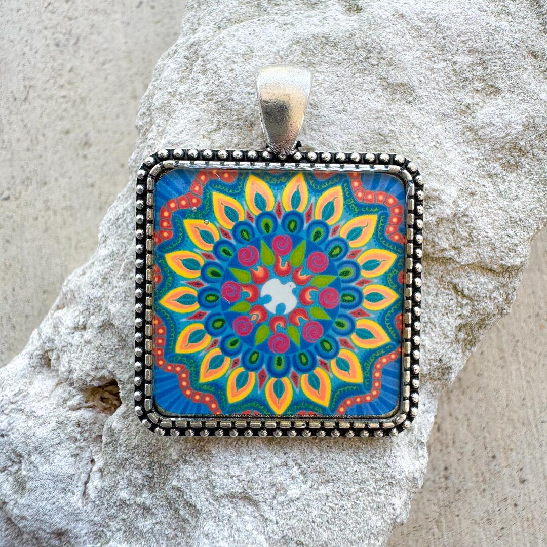 Fruits of Holy Spirit Pendant, Mandala Art, First Communion Gift ...