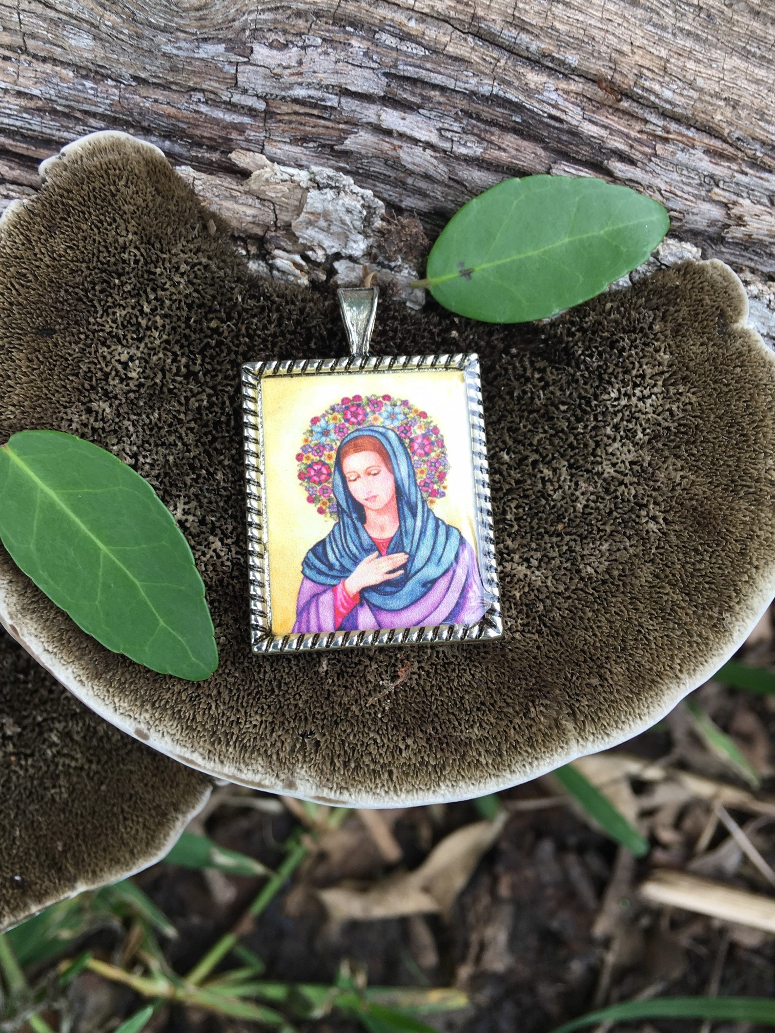 Virgin Mary Charm Our Lady Catholic Pendant First Communion - Etsy