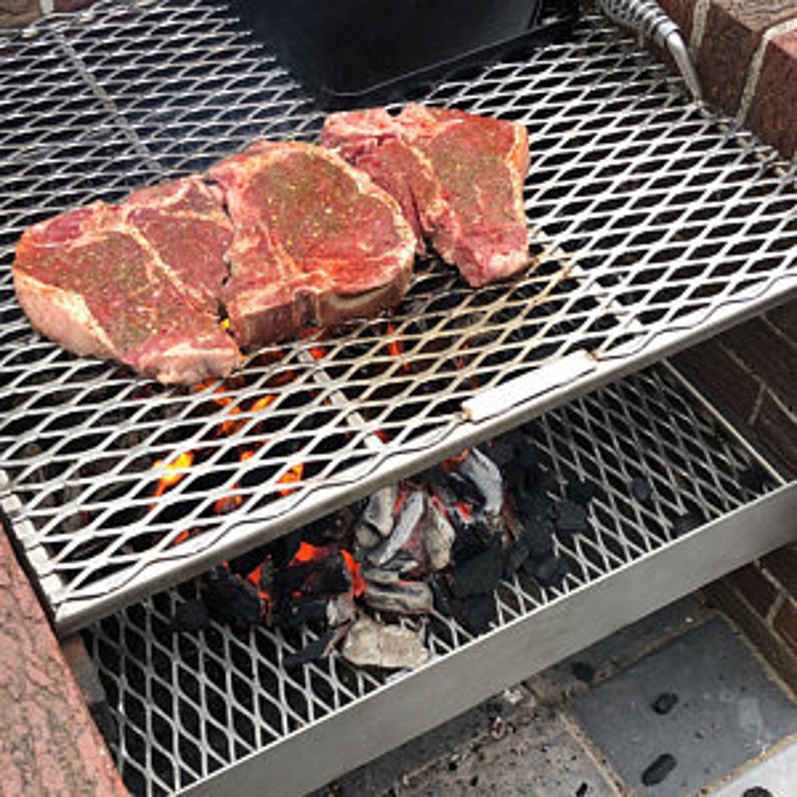 Stainless Steel BBQ and Fire Pit Grates - Etsy