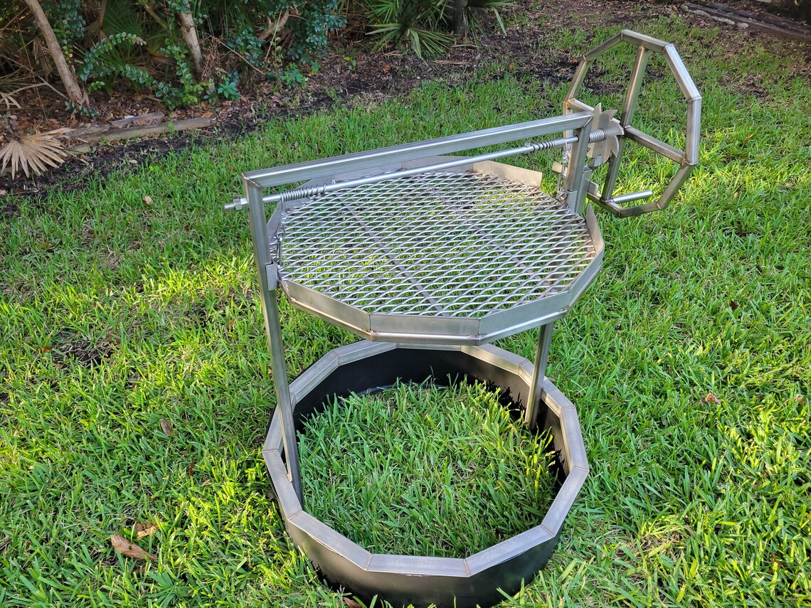 30" Inner Diameter Santa Maria Grill and Fire Pit - Etsy