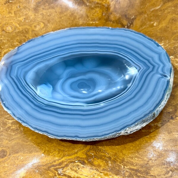 Blue Agate Platter - Etsy