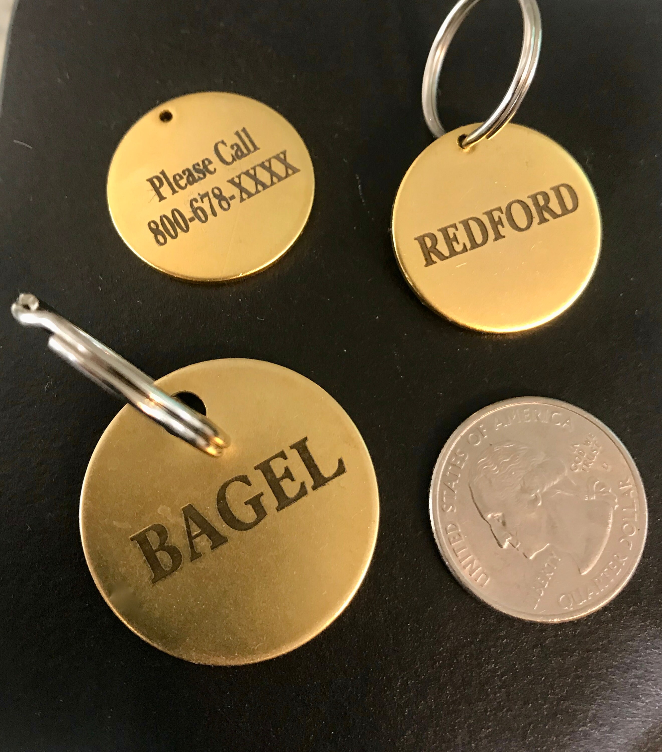 Most Durable Dog ID Tag. Active Dog ID Tag. Large and Heavy | Etsy