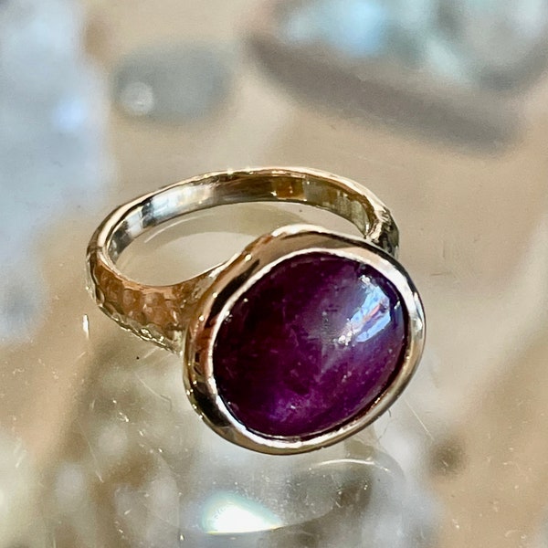 Star Ruby Ring - Etsy