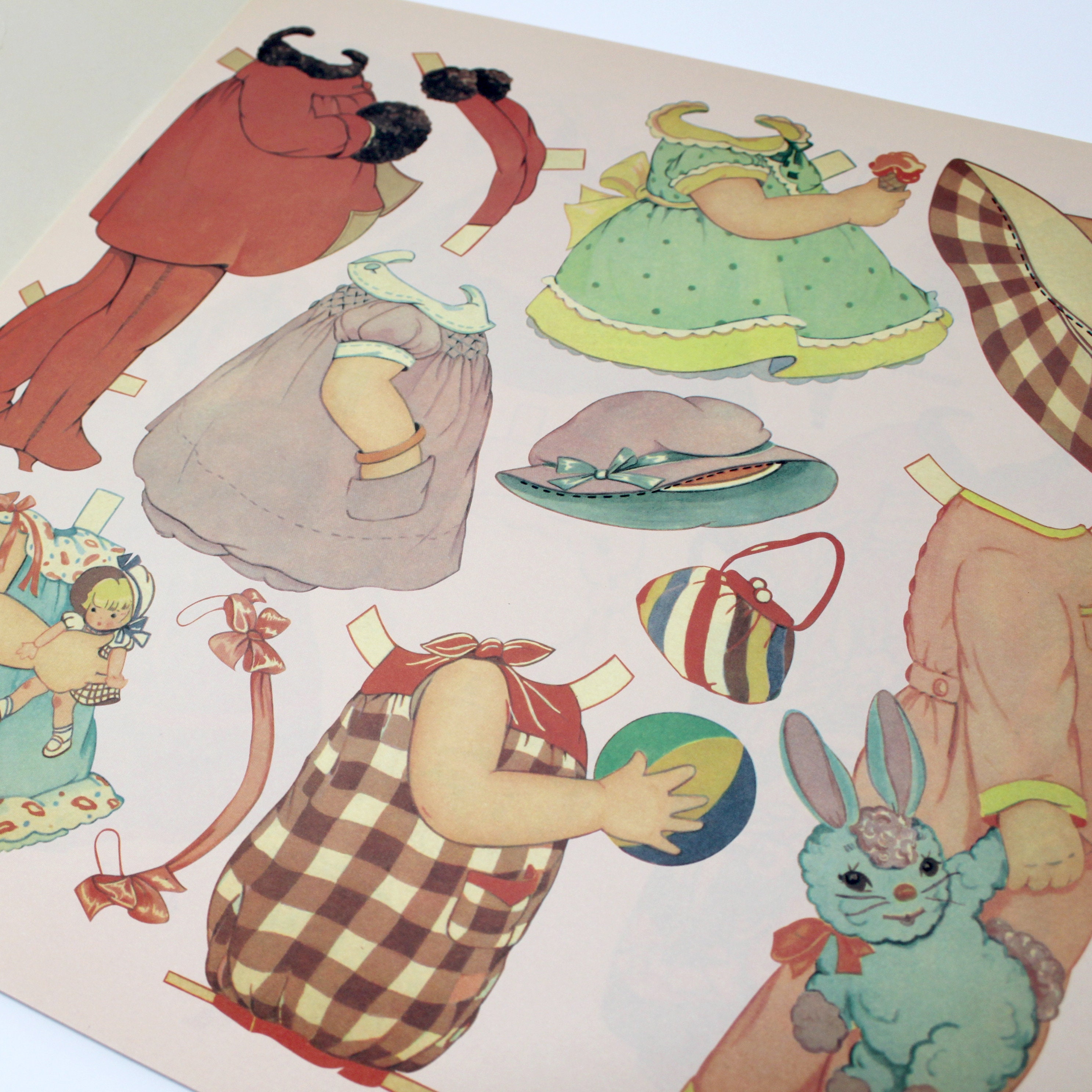 Vintage Polly Pepper Paper Dolls | 1997 B. Shackman - Etsy