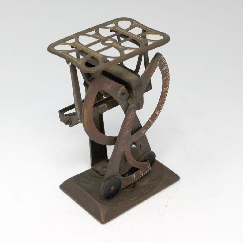 Antique All Metal Balancing Postal Scale OEST.P. 1766 - Etsy