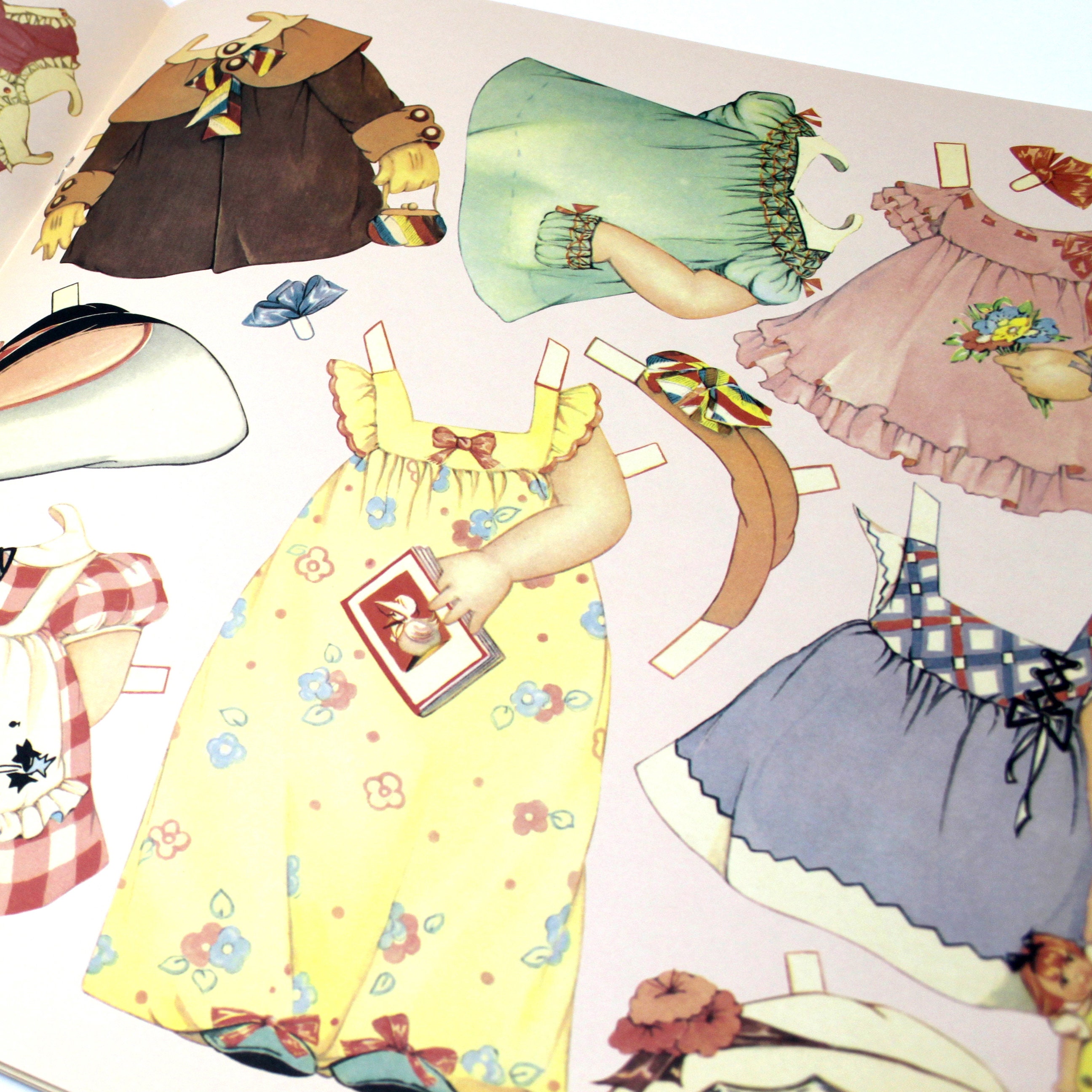 Vintage Polly Pepper Paper Dolls | 1997 B. Shackman - Etsy