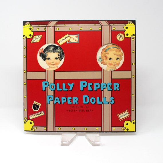 Vintage Polly Pepper Paper Dolls 1997 B. Shackman | Etsy