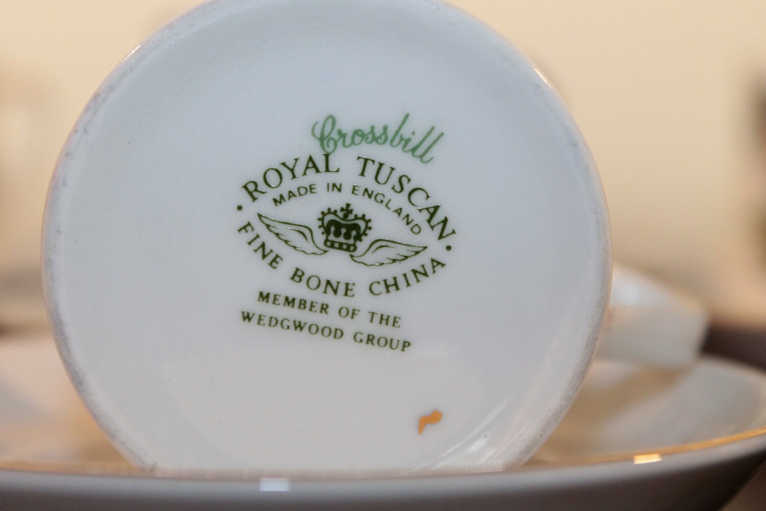 NINE Collection of Nine Royal Tuscan Audubon Bird Series Demitasse Cups ...