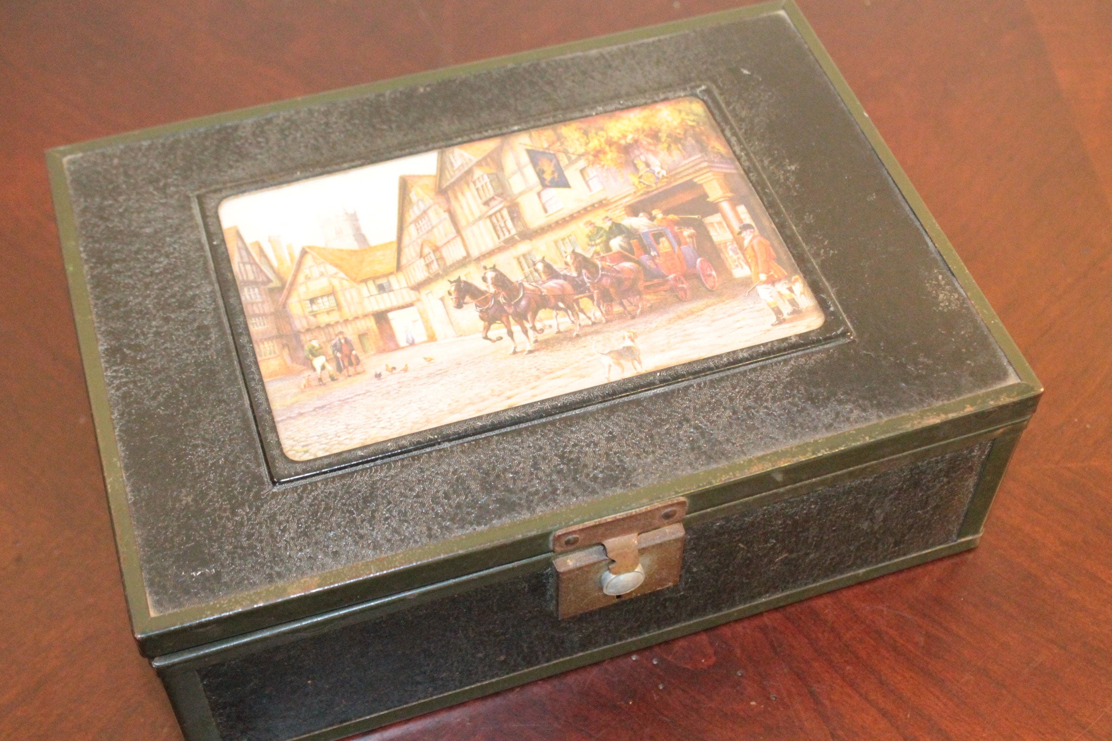 Collectibles Vintage Wood Cigar Box Tobacciana Art & Collectibles etna ...