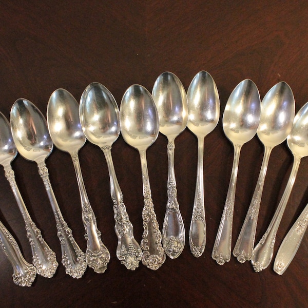 Silver Plate Spoon - Etsy
