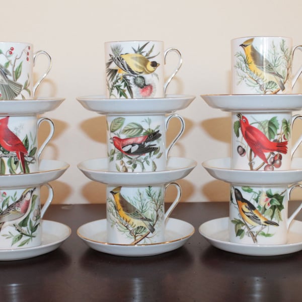 Bird Cups - Etsy