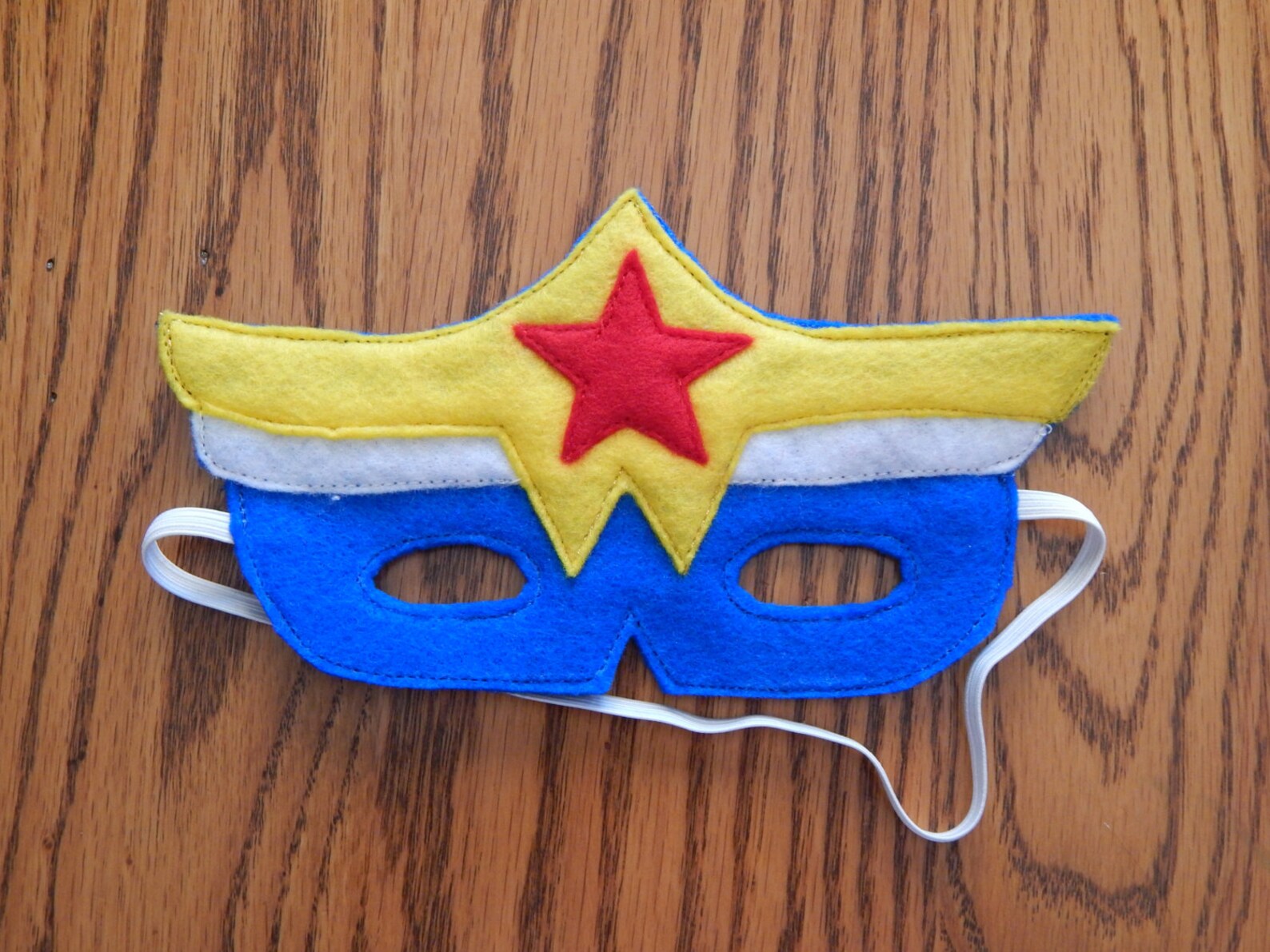 Inspired by Wonder Woman Felt Superhero Mask Costume Any | Etsy