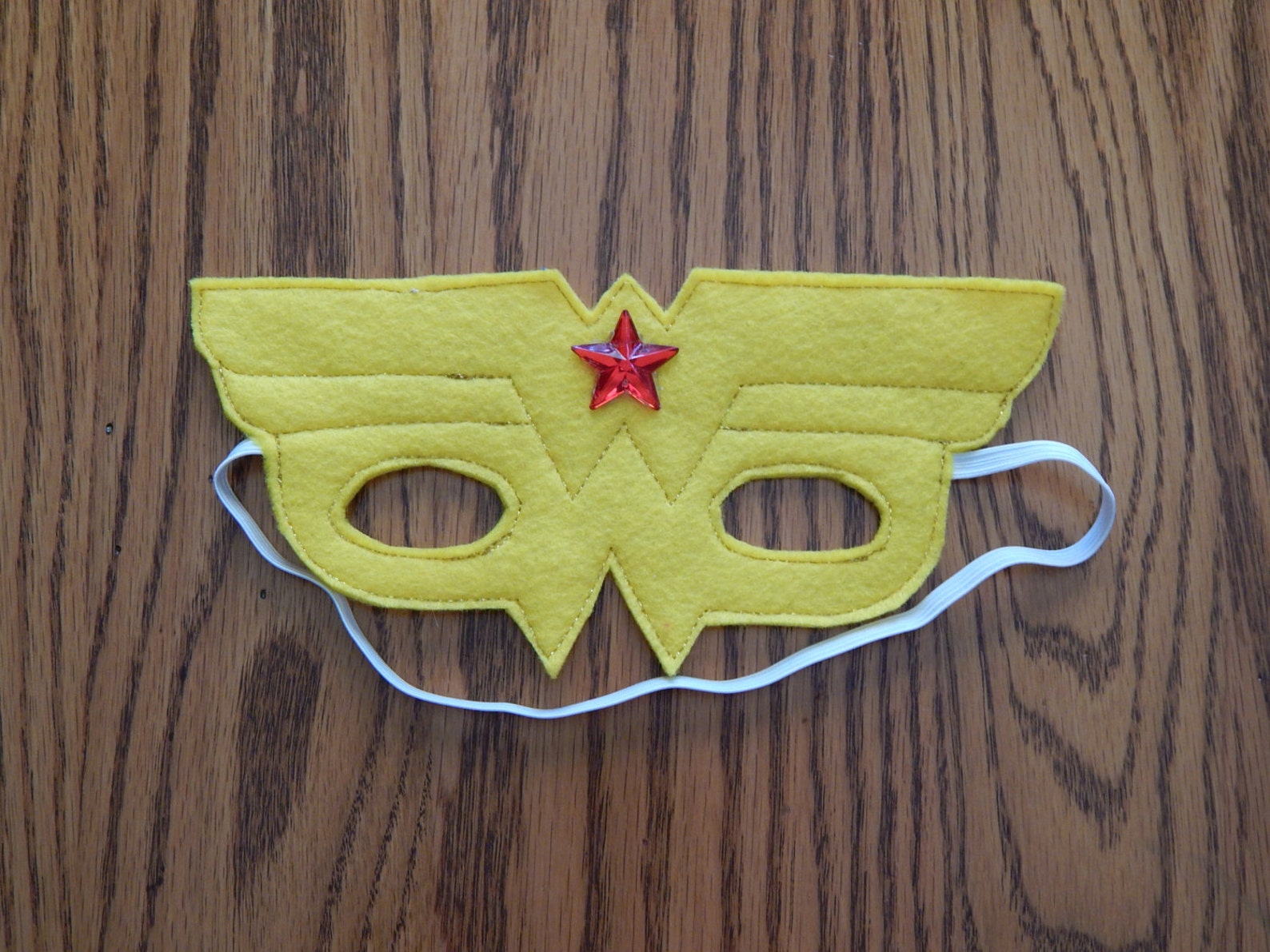 Inspired by Wonder Woman Felt Superhero Mask Costume Any | Etsy