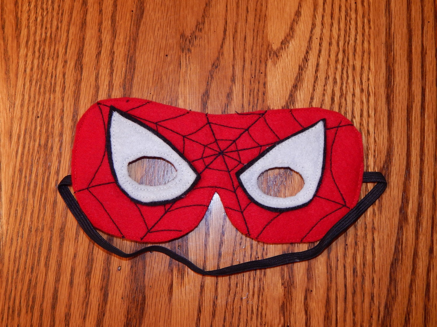 Inspired by Spiderman or Spider Girl Felt Superhero Mask | Etsy