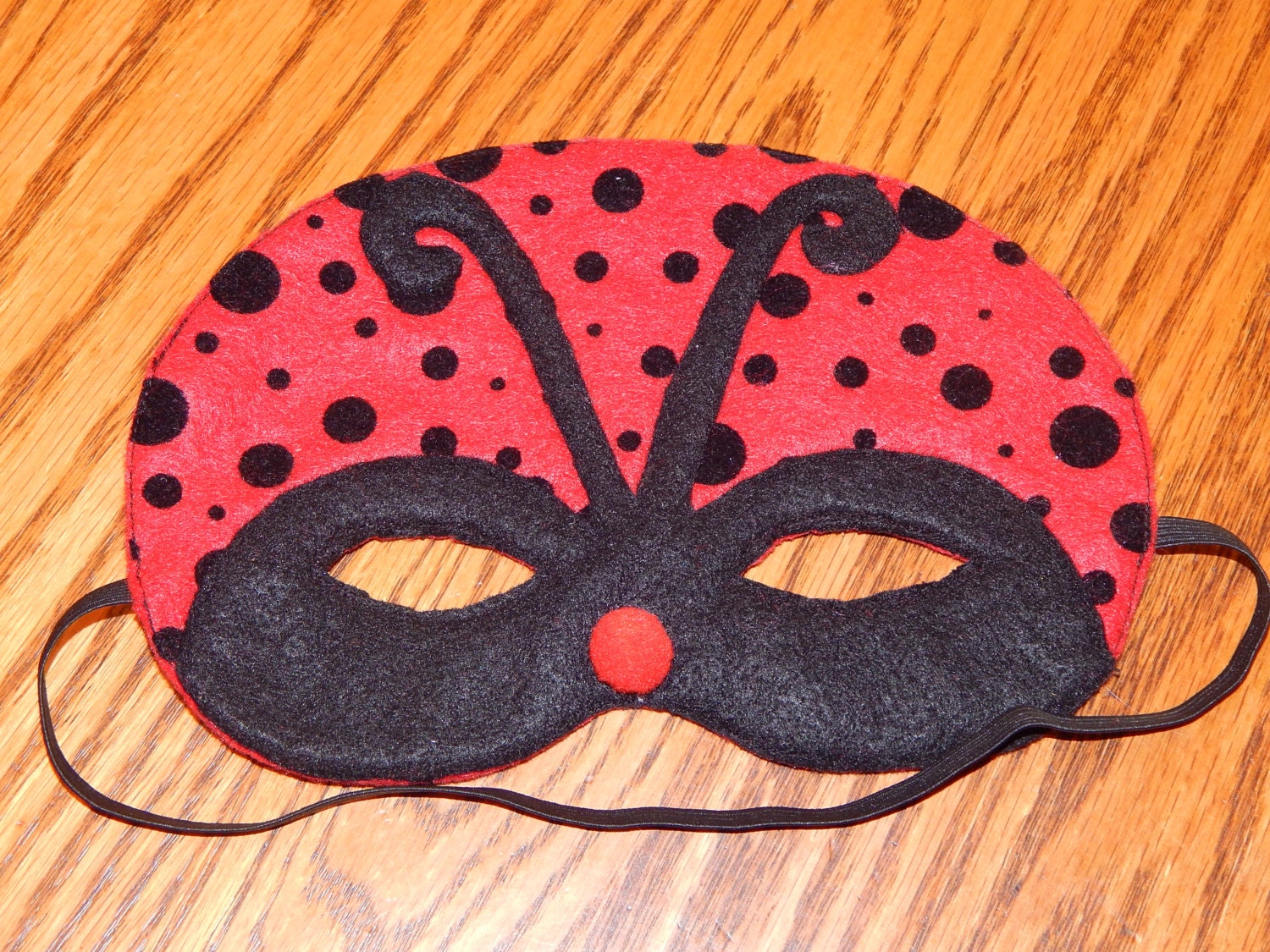 Ladybug Felt Mask Costume Accessory Any Size Available - Etsy