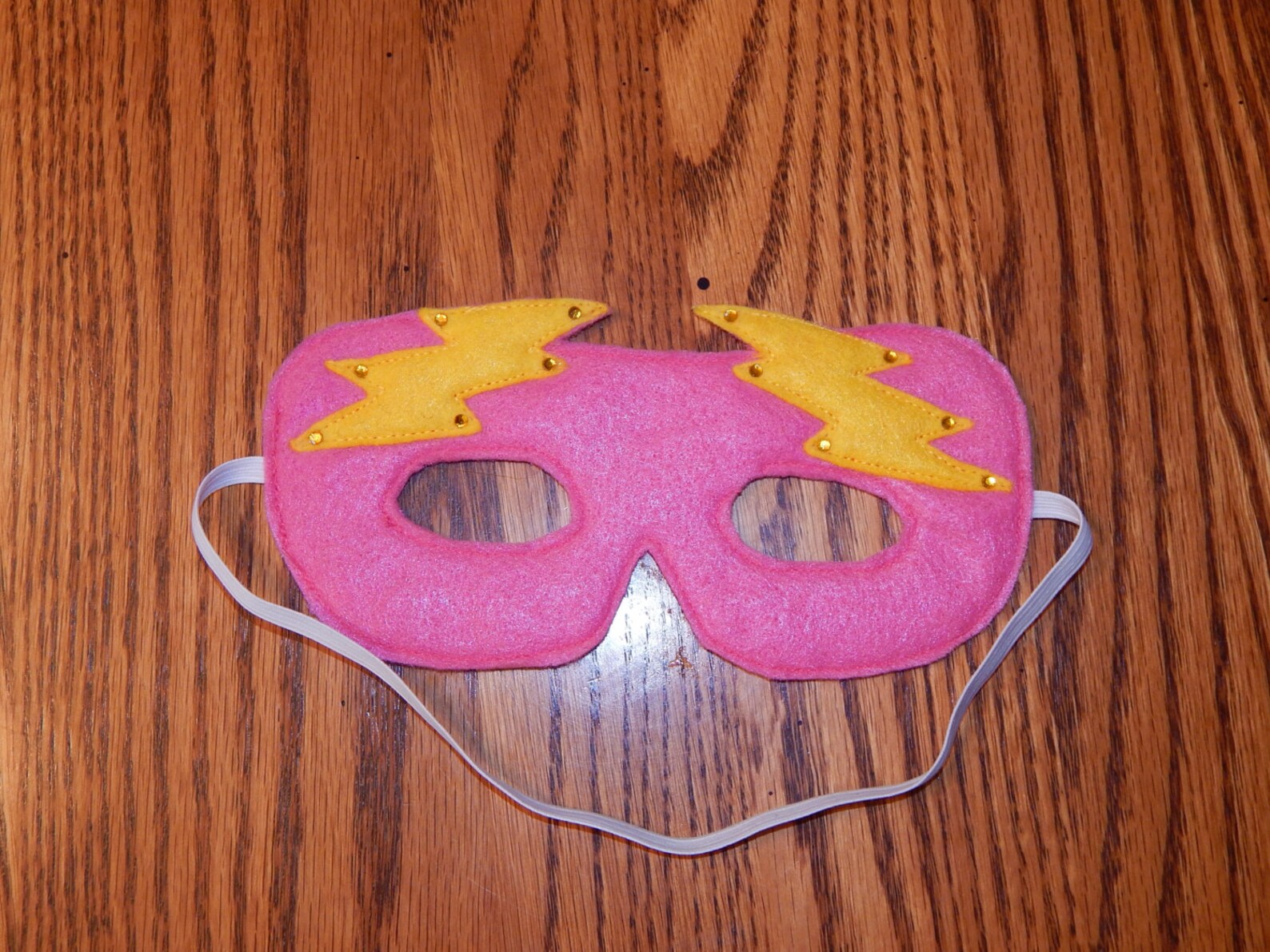 Flash or Flash Girl Felt Superhero Mask Costume Any Size - Etsy